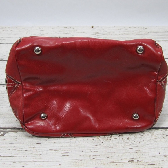 Tignanello | Bags | Tignanello Red Small Womens Leather Purse Handbag ...